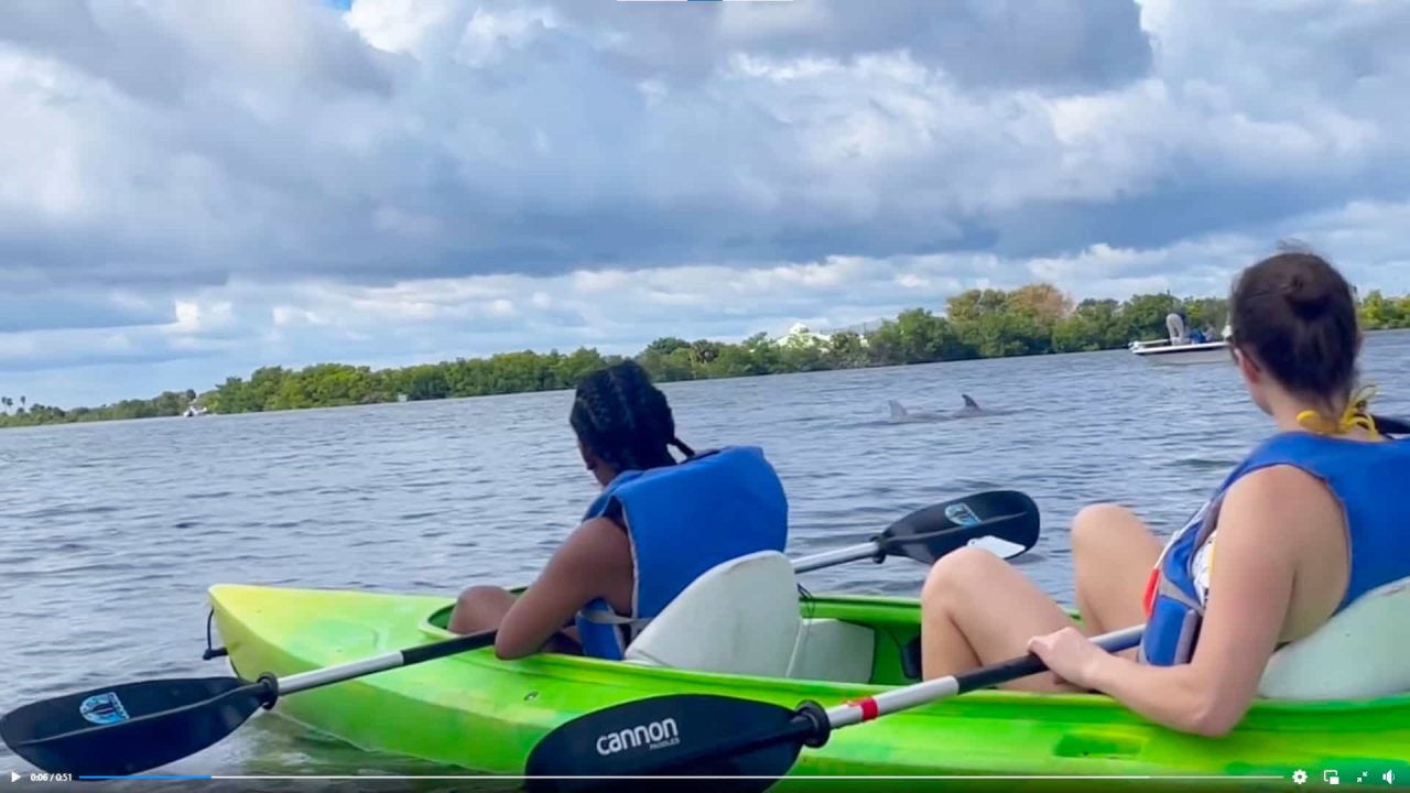 Kayaking in the Indian River Lagoon System Near Orlando